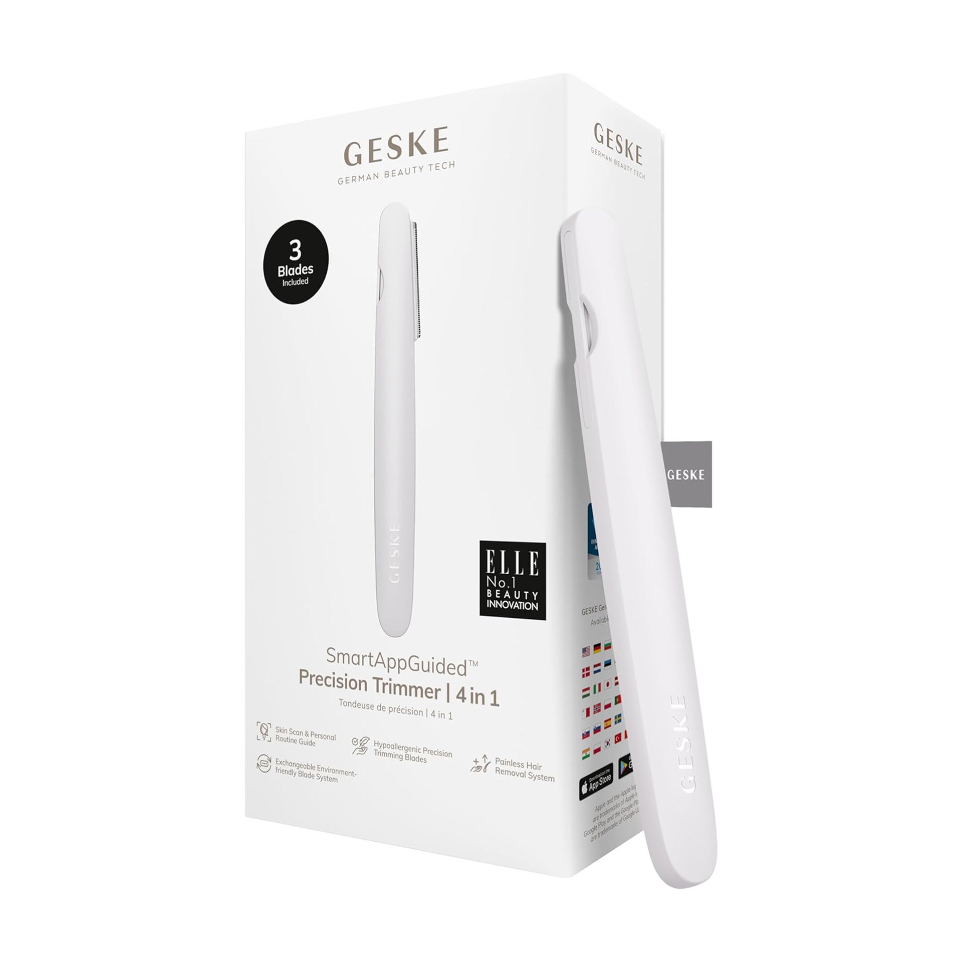 Geske Hassas Epilasyon Ve Yüz Usturası Beyaz | EVKUR