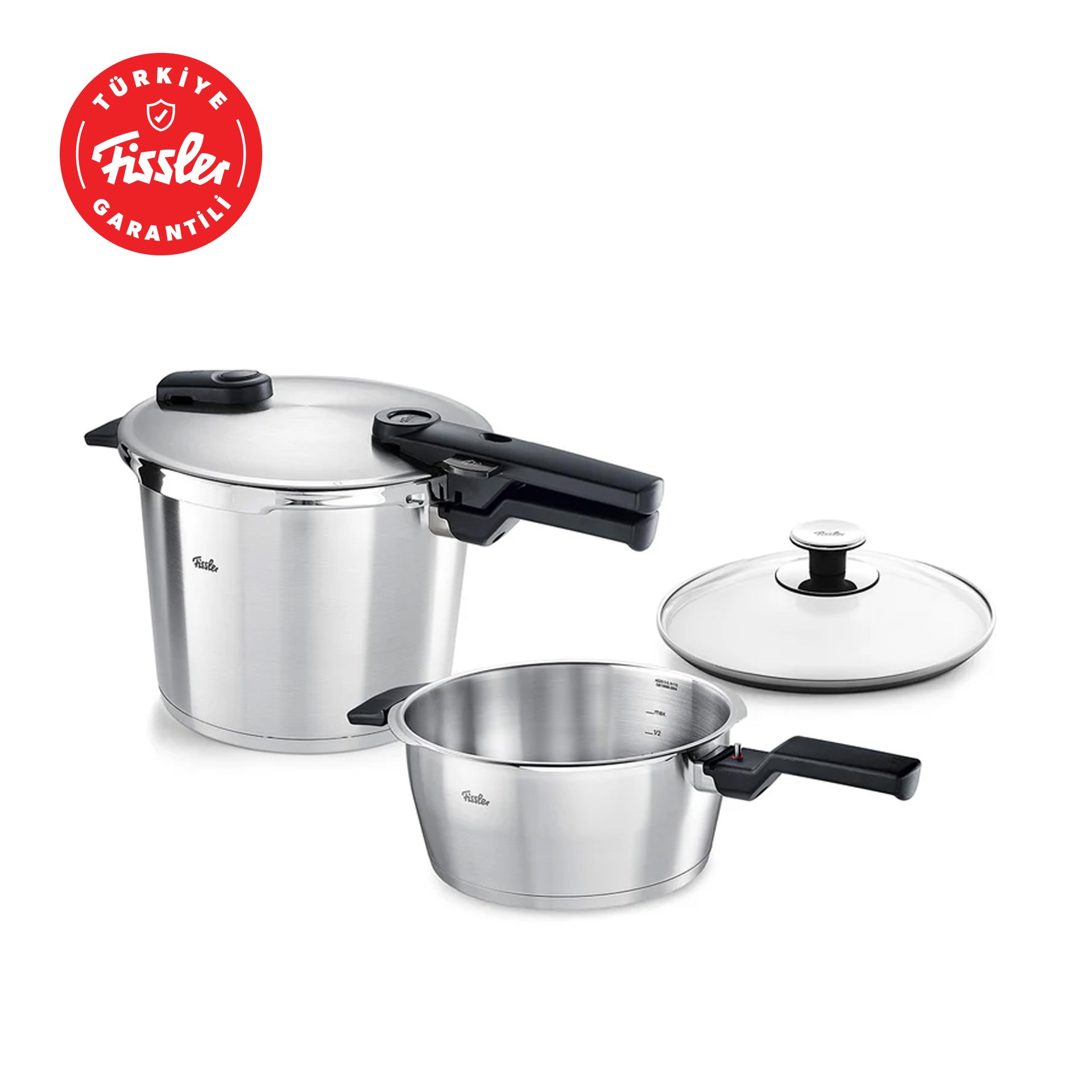 Fissler Vitaquick 3.5+6 Lt Tencere 24 Ay Taksitle | Evkur