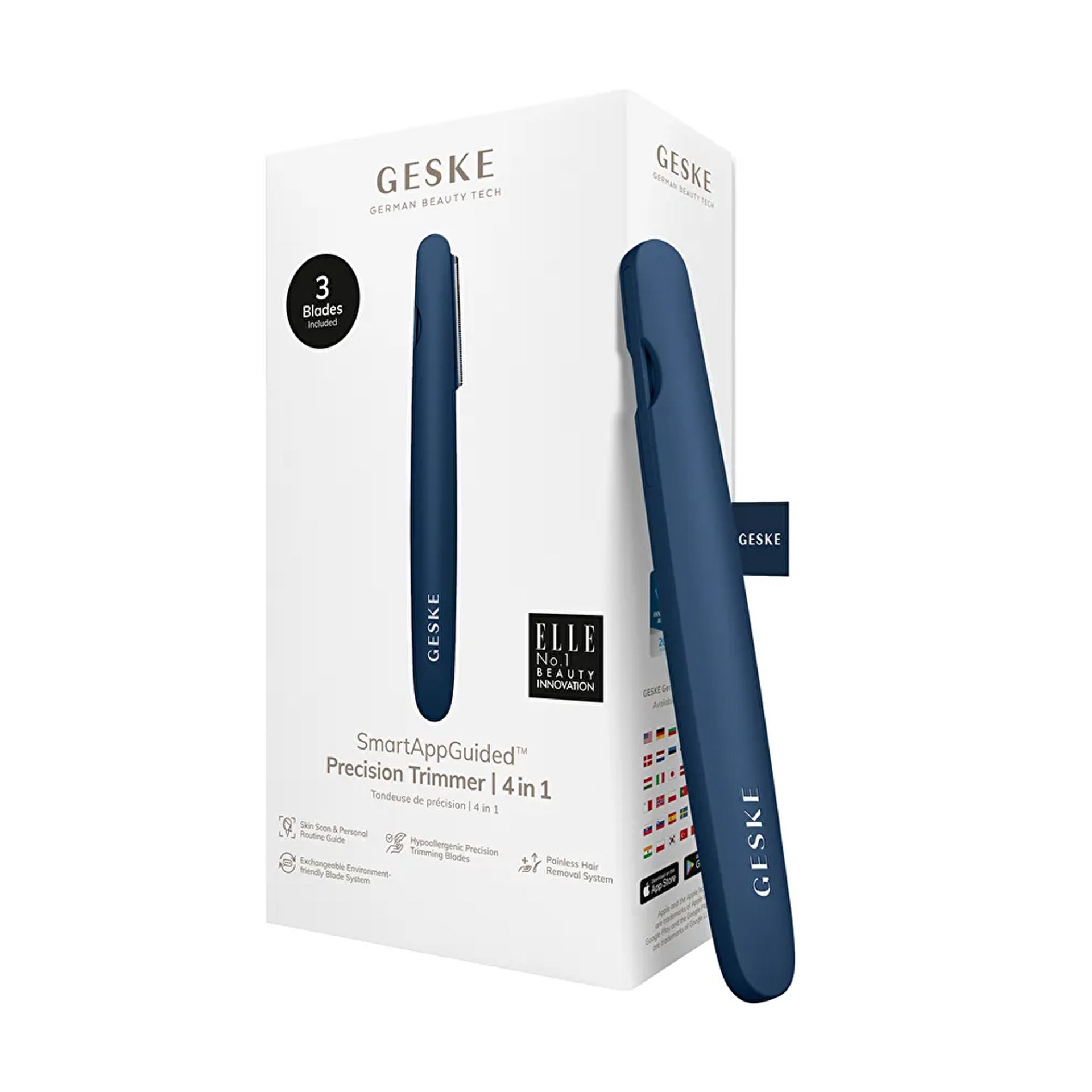 Geske Hassas Epilasyon Ve Yüz Usturası Lacivert | EVKUR