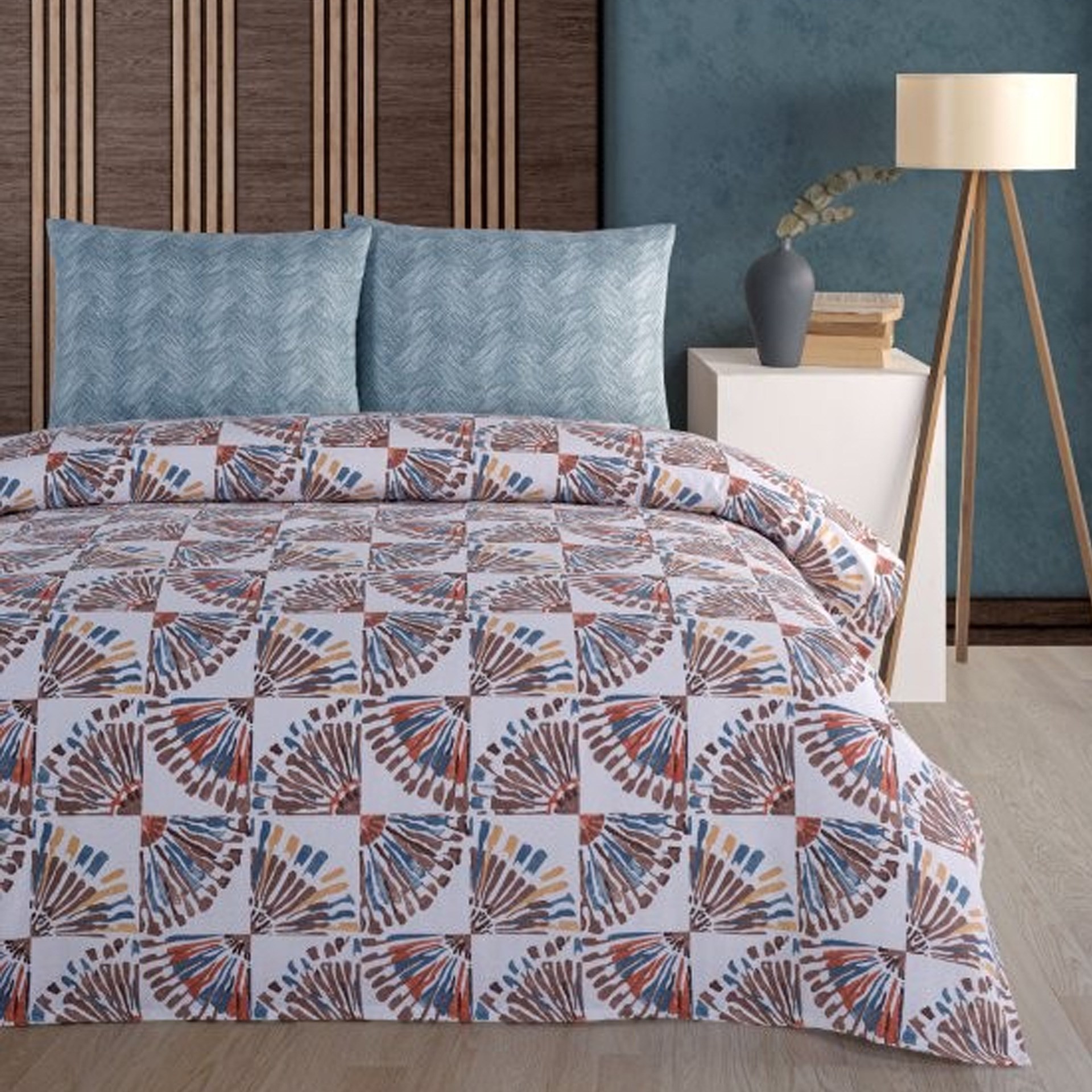 Lale Home Orient Tek Kişilik Pike Takımı - Mint | Evkur