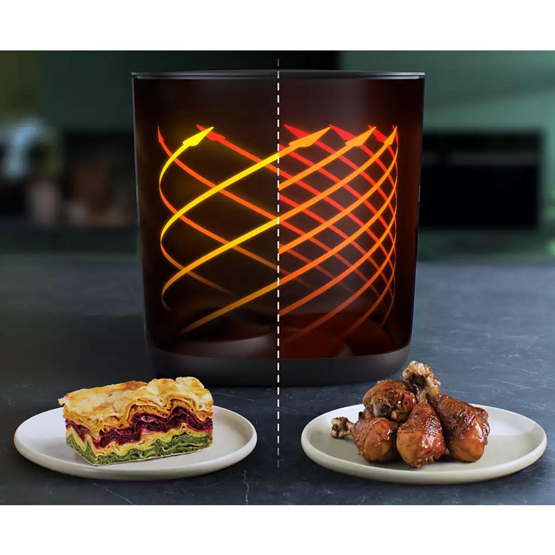 Philips HD9880/90 Combi XXL Connected Airfryer | Evkur