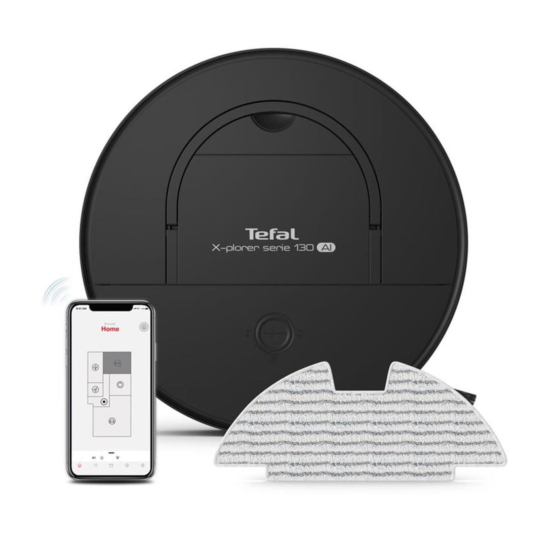 Tefal RG907 X-Plorer Serie 130 AI Mop Özellikli Akıllı Robot Süpürge ...