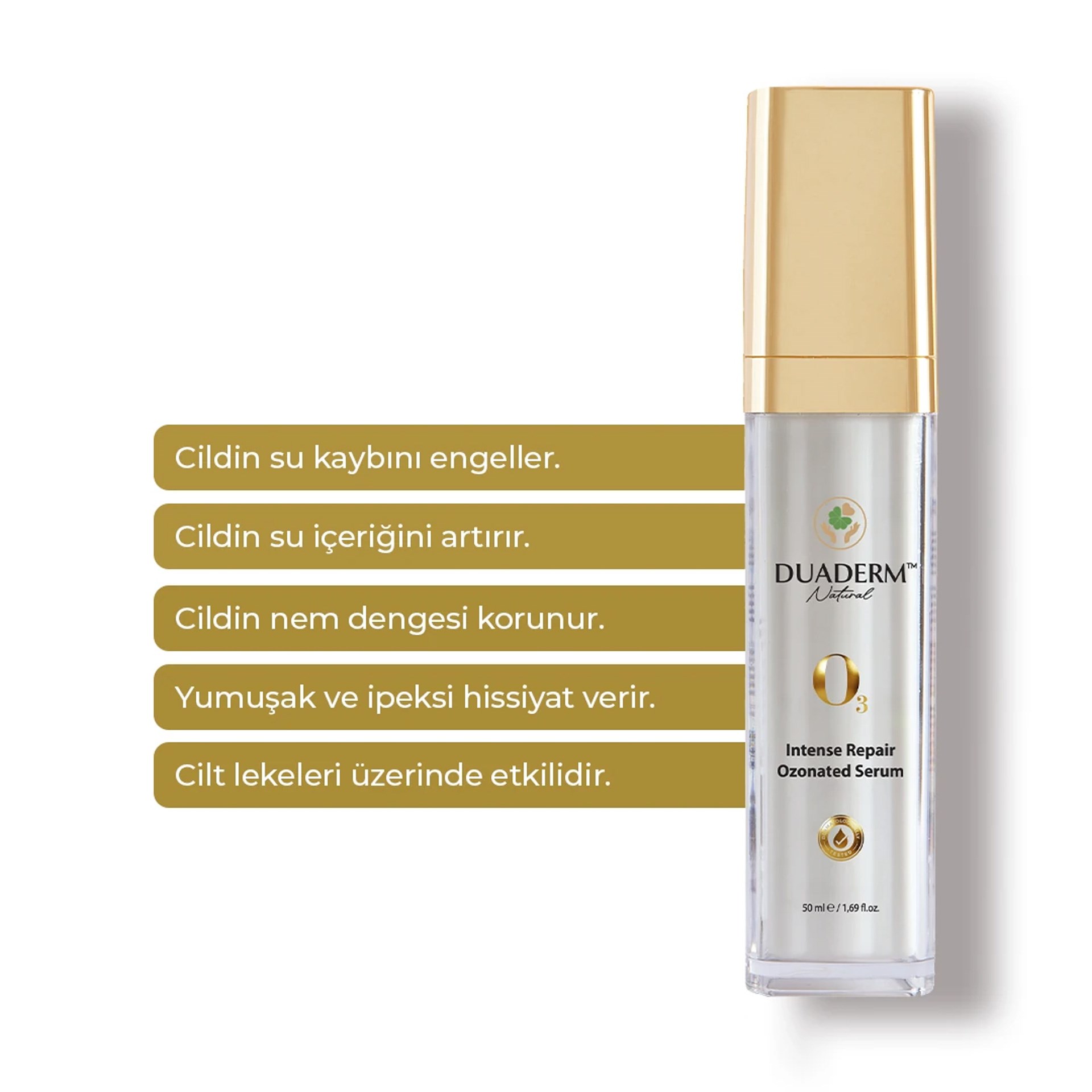 Duaderm Ozonize Yoğun Bakım Serumu 50 ml I Evkur