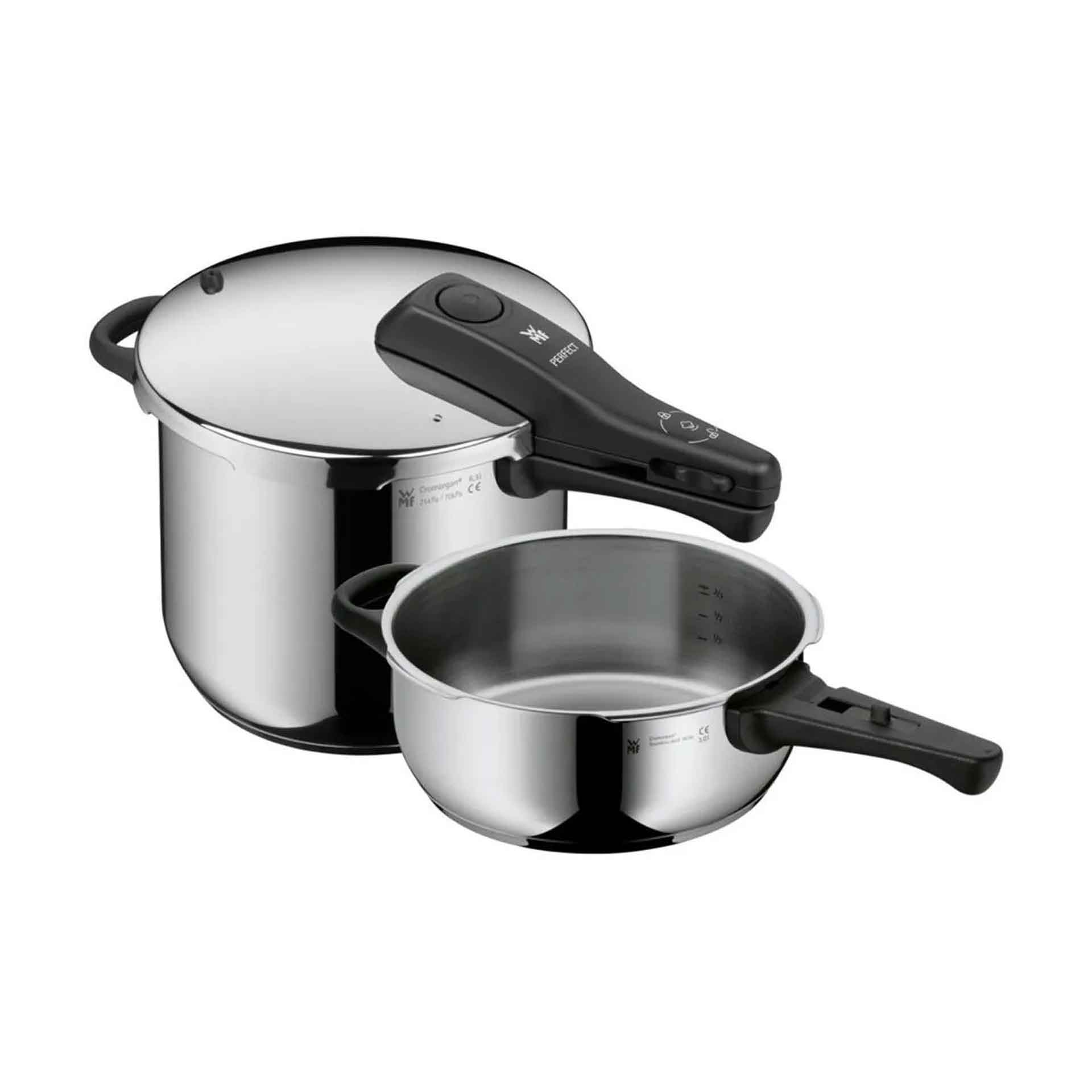 WMF Perfect 6,5+3 Litre Düdüklü Tencere Seti | EVKUR